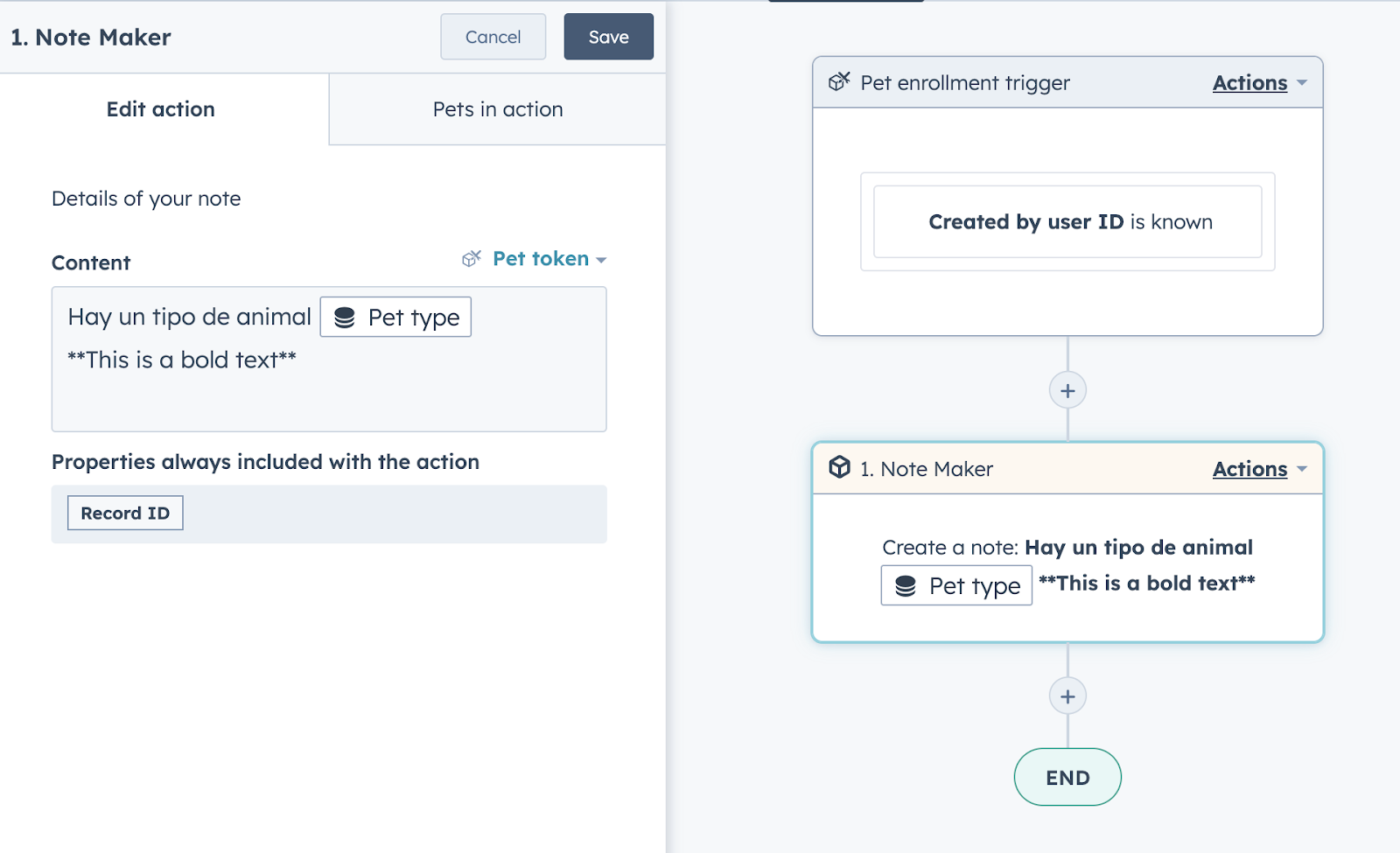 Notes+ for HubSpot Workflows | Instrumental Group
